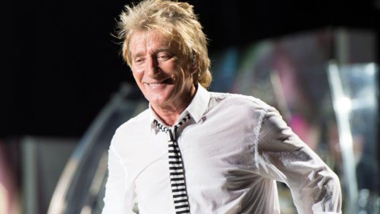 Rod Stewart, 70 años en plena forma