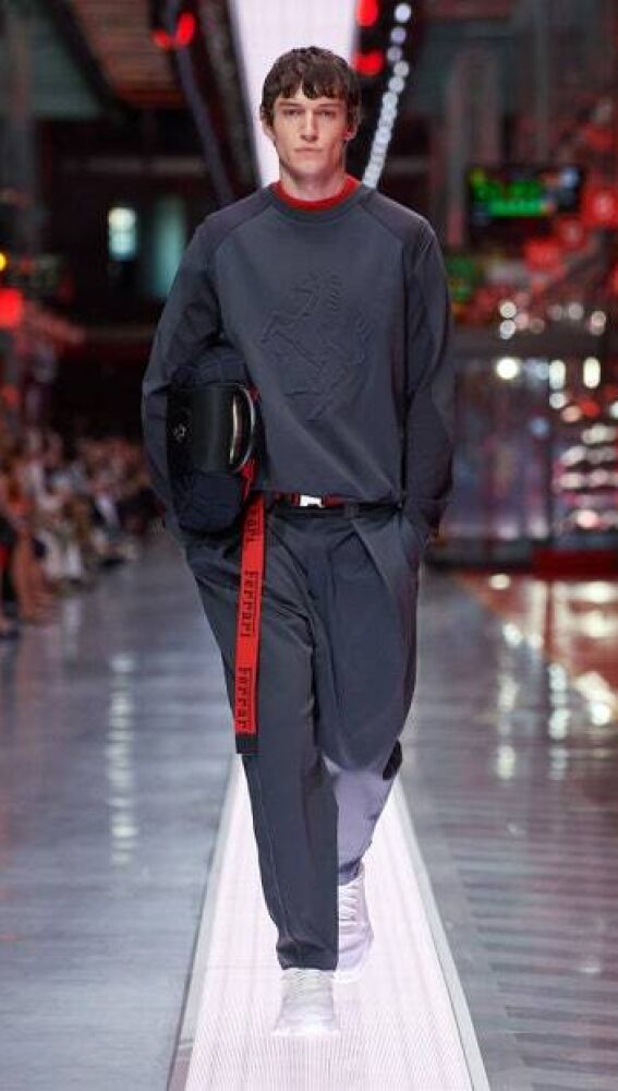 La firma de moda Ferrari es ya una realidad y esta es su primera ...