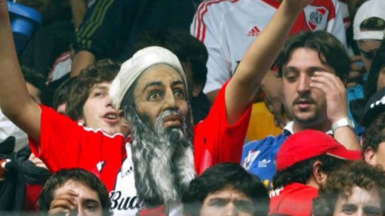 Osama Bin Laden: el hincha del Arsenal que tenía himno propio en las gradas