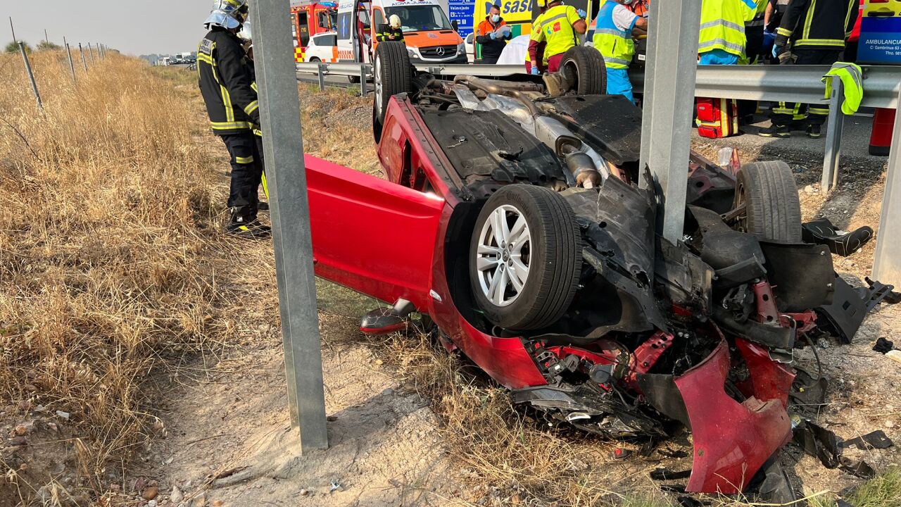 Accidente De Tráfico En Madrid Tres Heridos Tras El Violento Impacto 7905