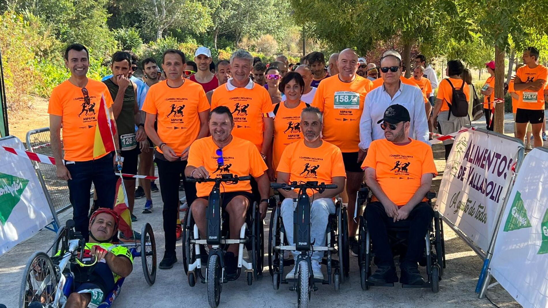 La I Carrera Inclusiva de ASPAYM Castilla y León por la Lesión Medular ...