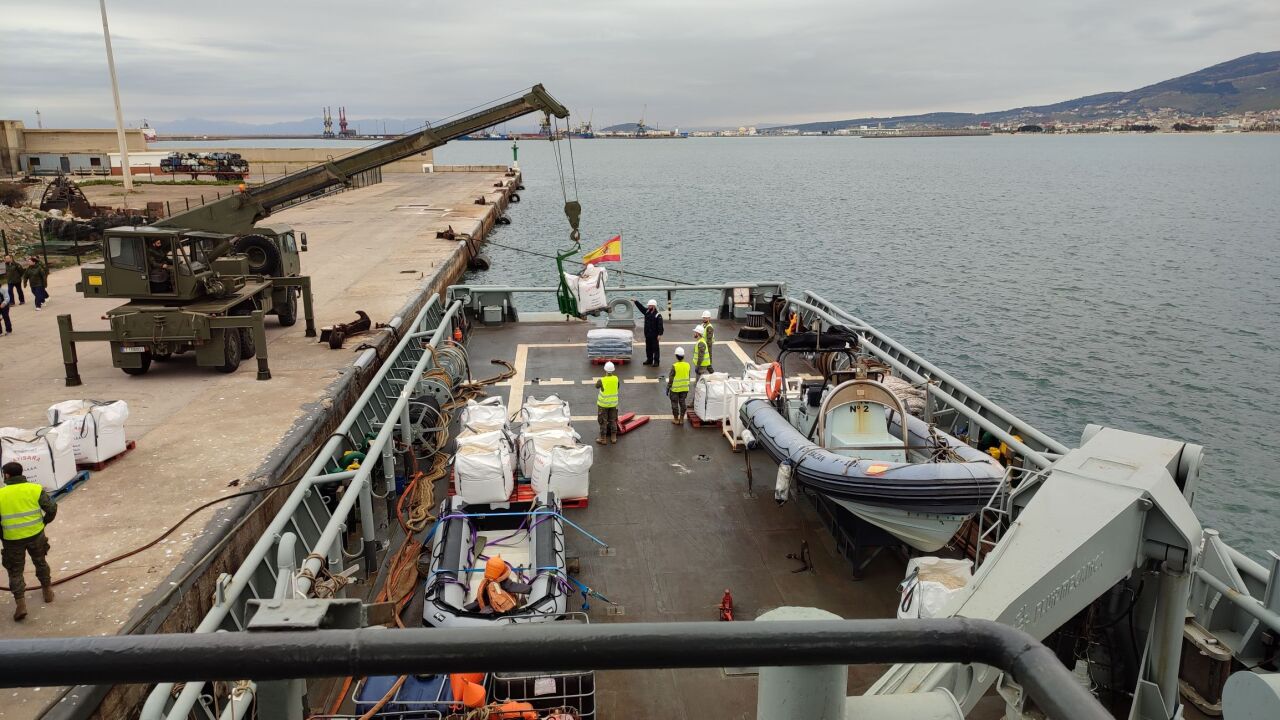 Cinco curiosidades del buque auxiliar de la Armada Mar Caribe