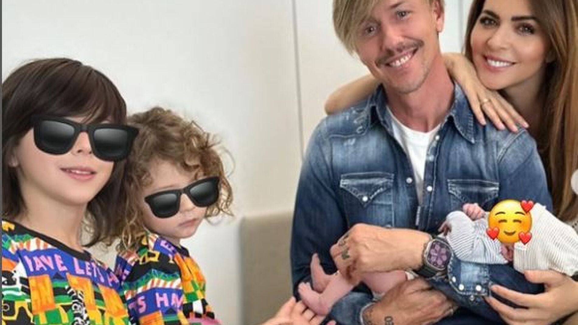 Primeras imágenes de Guti con su nieto Hugo: "El abuelo más cañón"