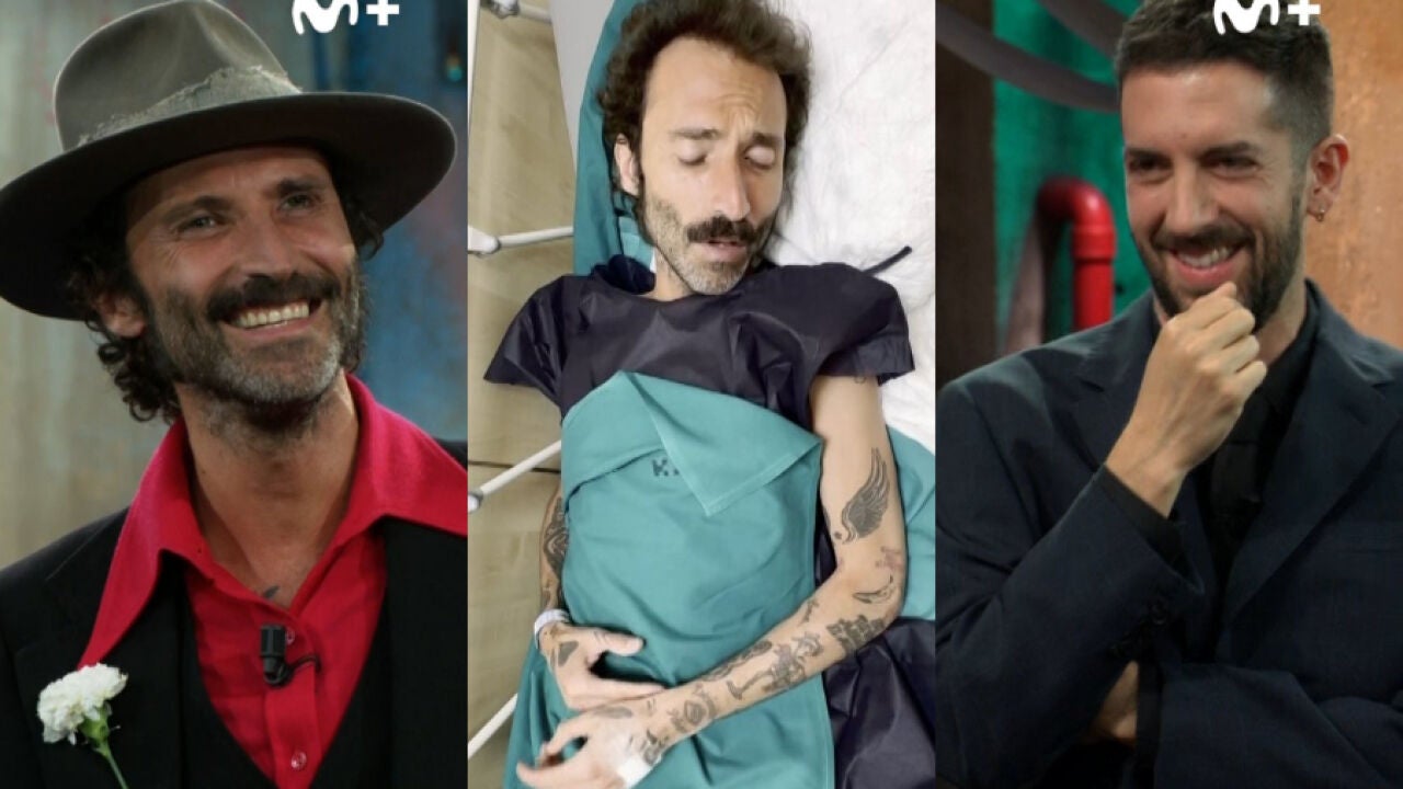 El vídeo de Leiva "colocado" que le ha regalado a David Broncano en 'La Resistencia'