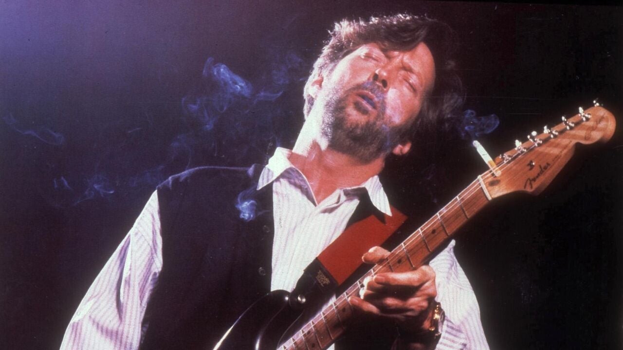 Cuando Eric Clapton vestía de Armani y ya vivía sin alcohol