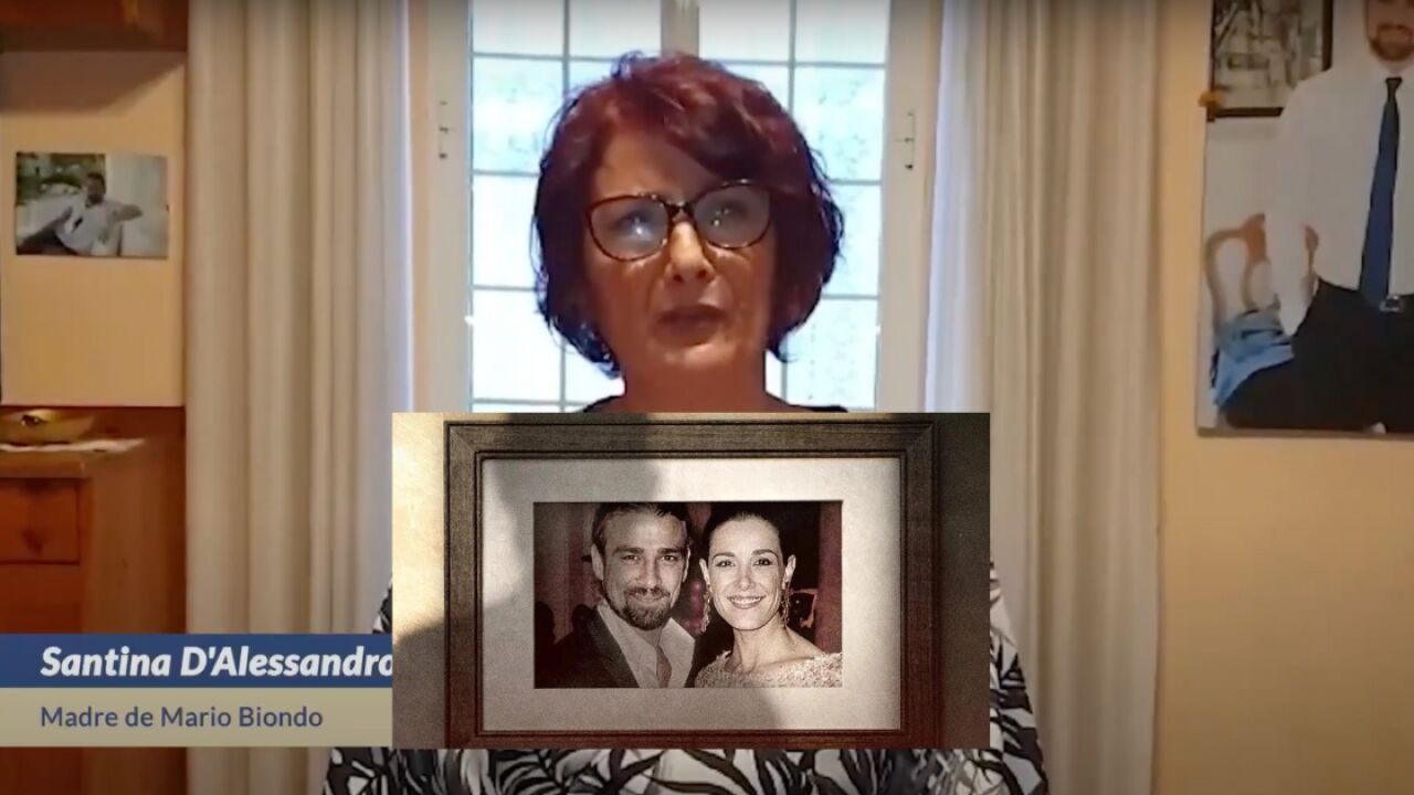 Santina Biondo: "Bestias sin corazón pusieron fin a la vida de mi joven ...