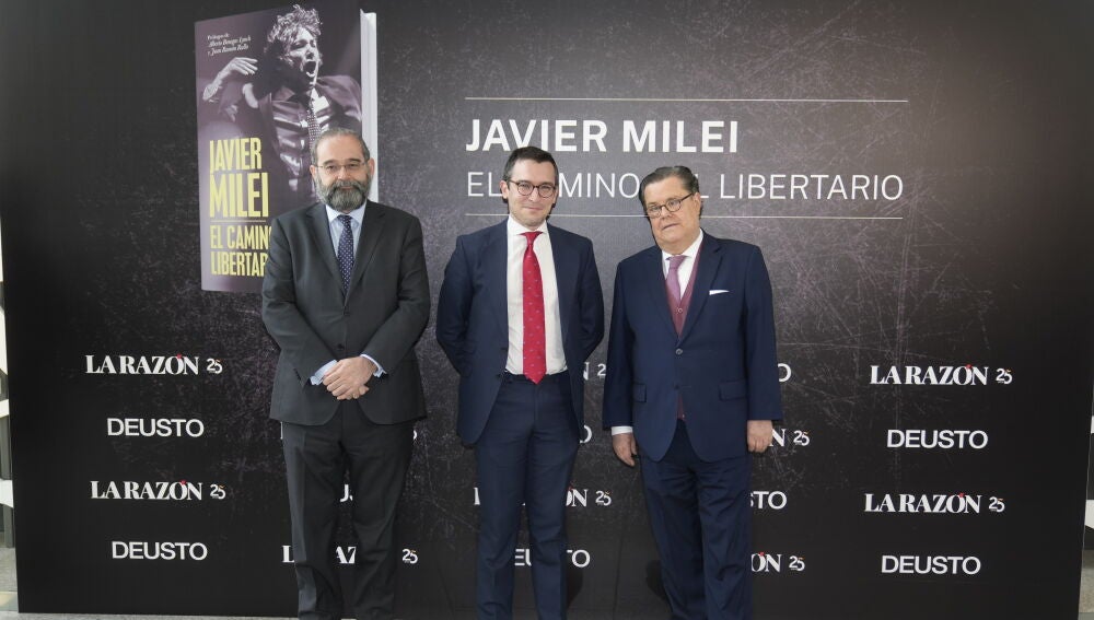 Las mejores imágenes del paso de Javier Milei por LA RAZÓN