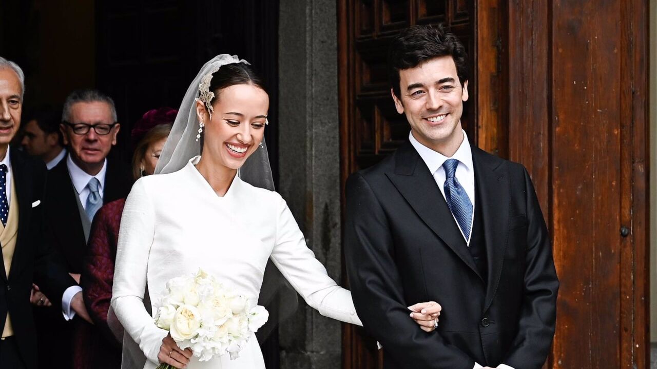 Así es el look nupcial de Nerea Zabala en su boda con Ignacio Ruíz-Gallardón: atemporal y ...