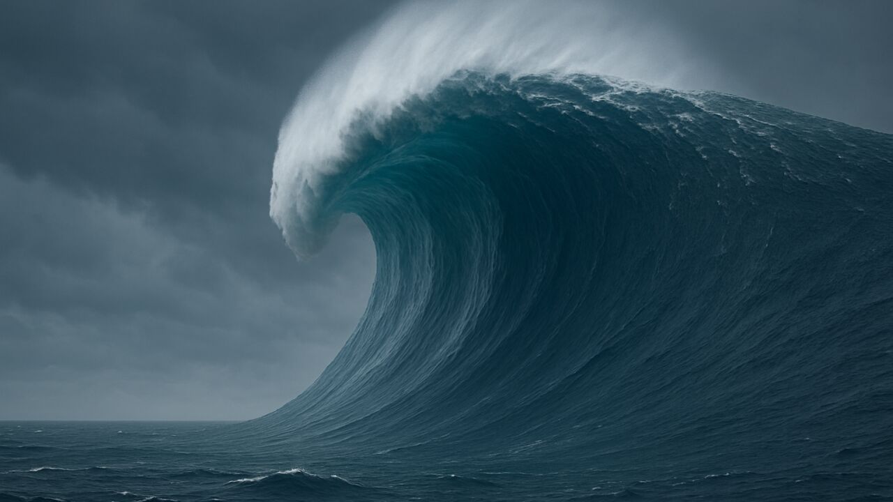 Así fue el tsunami más grande de la historia: superó los 500 metros de ...