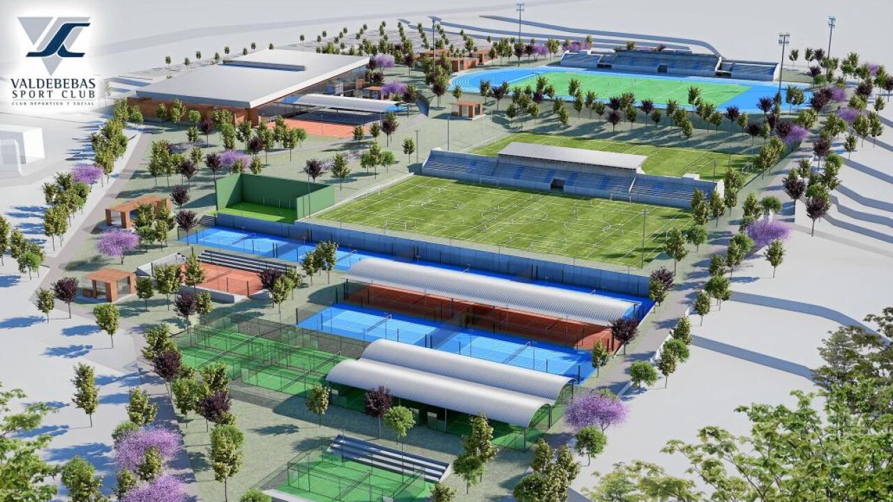 El centro deportivo de Valdebebas, en el aire