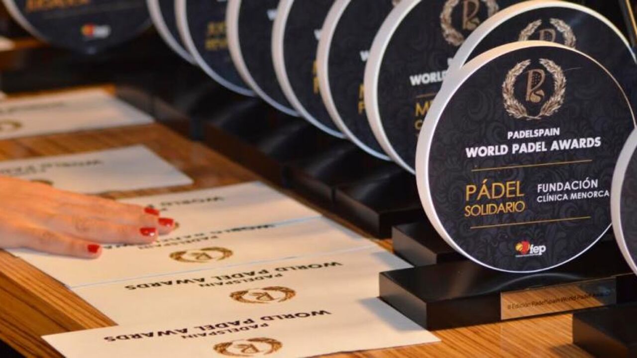 PadelSpain World Padel Awards, reconocimientos para los mejores del año