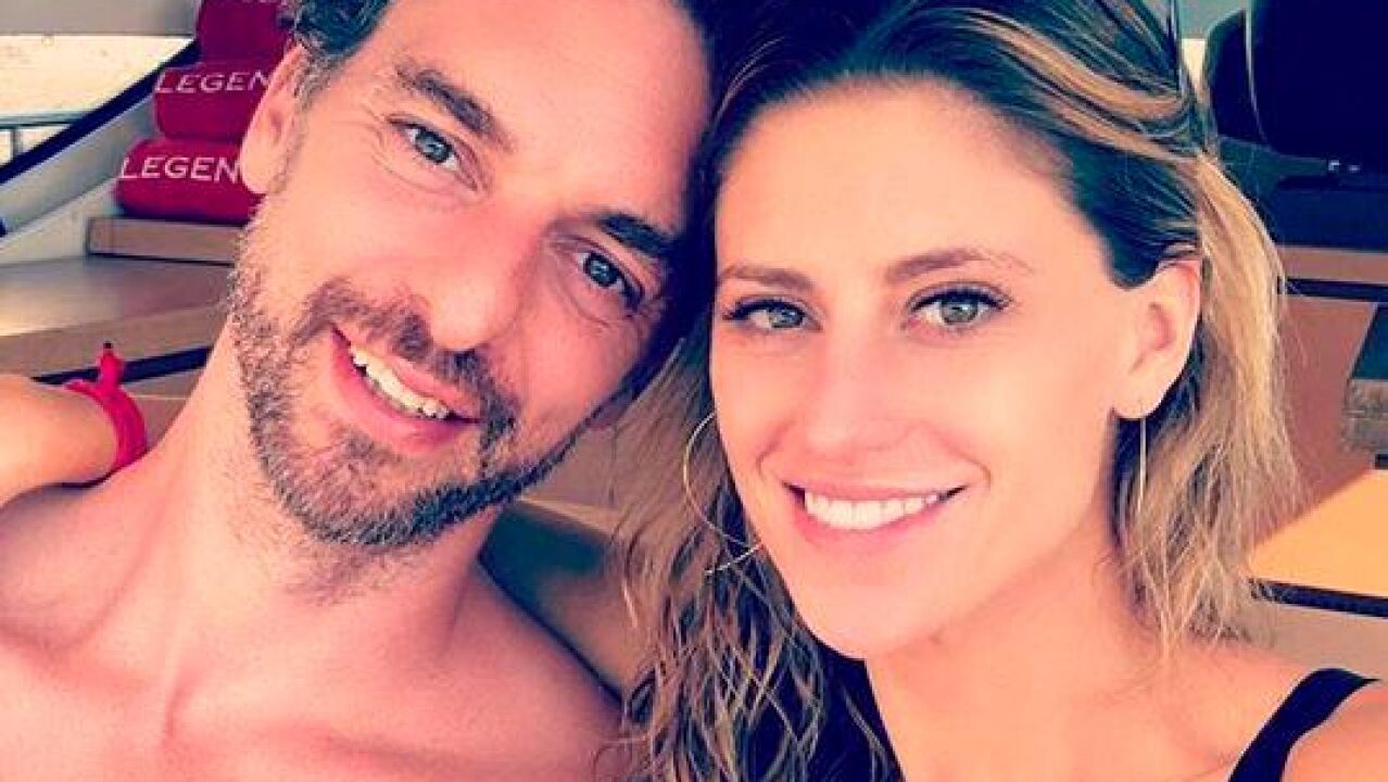 Pau Gasol y Cat McDonnell publican su primera foto de la boda