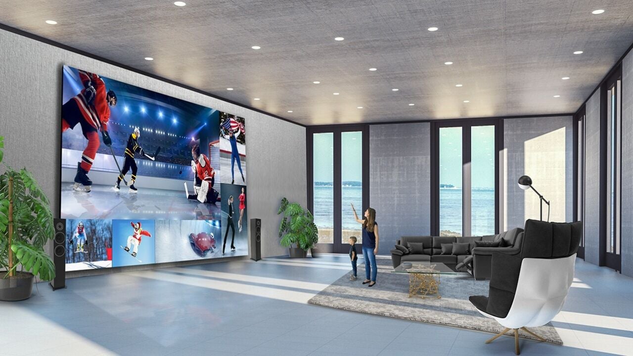 El televisor más grande del mundo es de LG y tiene 325″