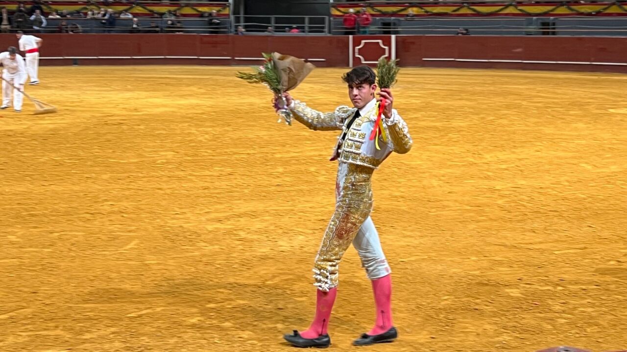 Chicharro, dos kilómetros más cerca de torear en Las Ventas