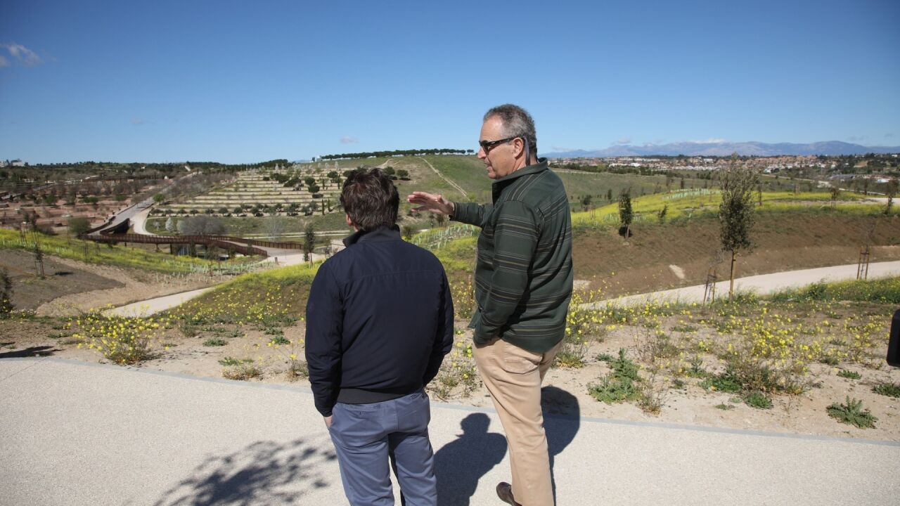 Así es el nuevo parque de Valdebebas, el más sostenible y eficiente de ...