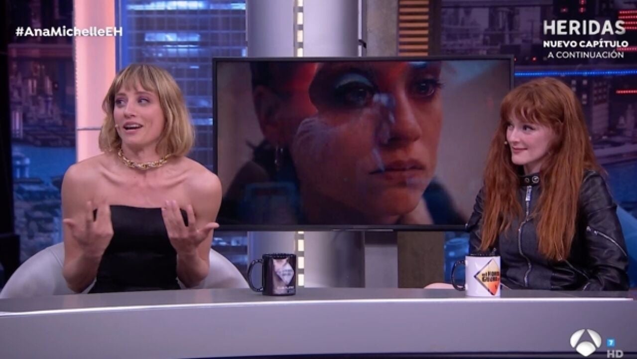 Michelle Jenner y Ana Polvorosa se divierten en 'El Hormiguero'