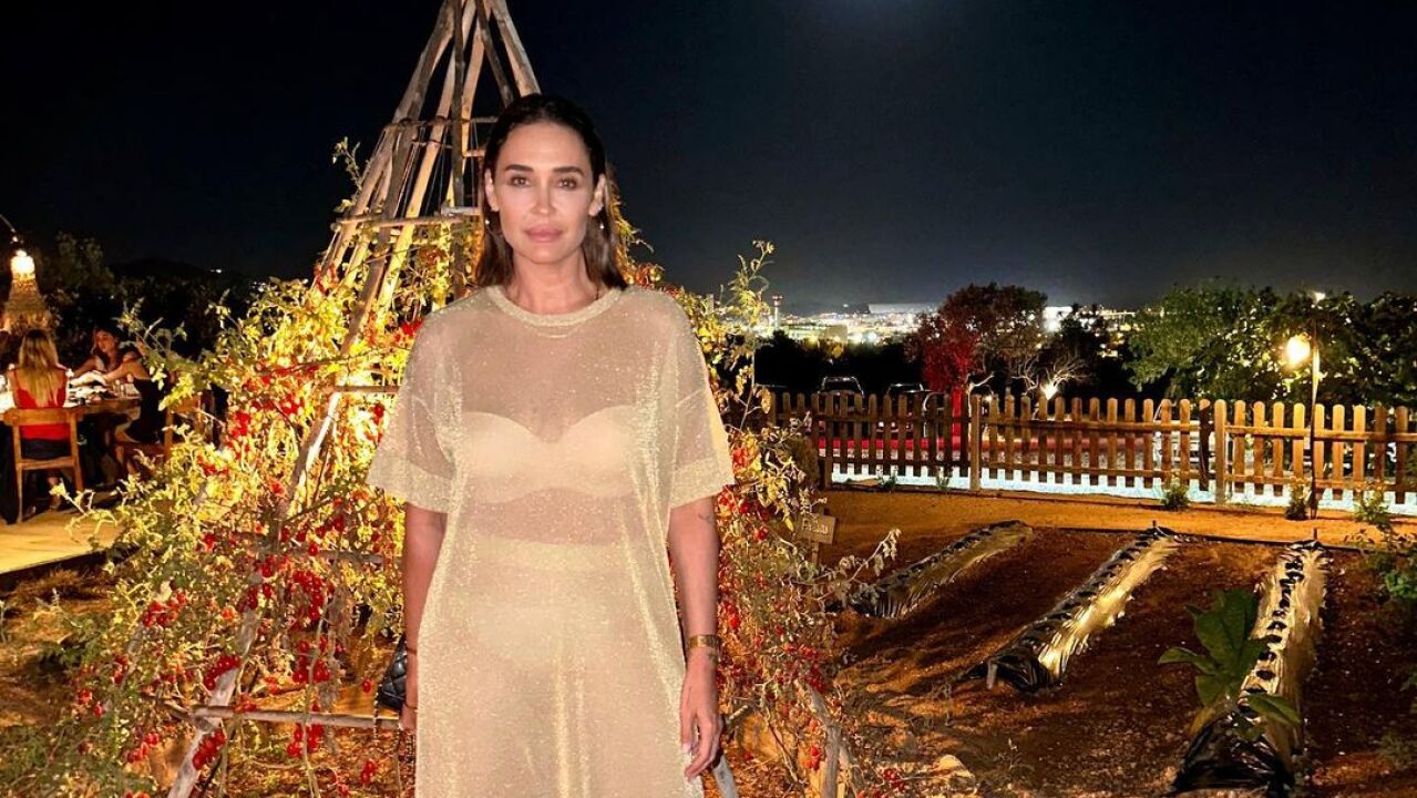 El conjunto más sexy de Zara es transparente, dorado y Vicky Martín Berrocal ya lo ha estrenado ...