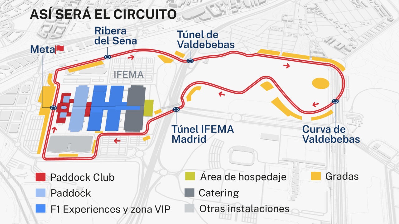 GP de Madrid 2026: Un circuito de F1 creado para ofrecer espectáculo