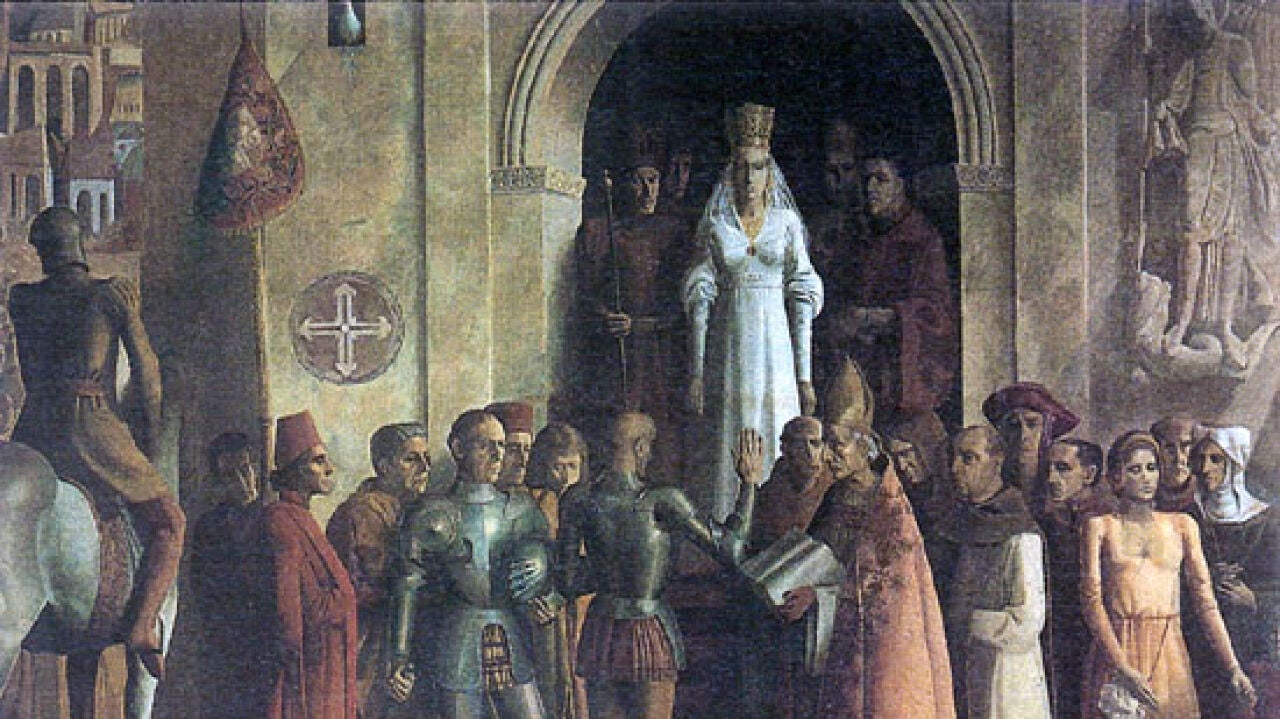 Desde este impresionante castillo salió Isabel La Católica para ser ...