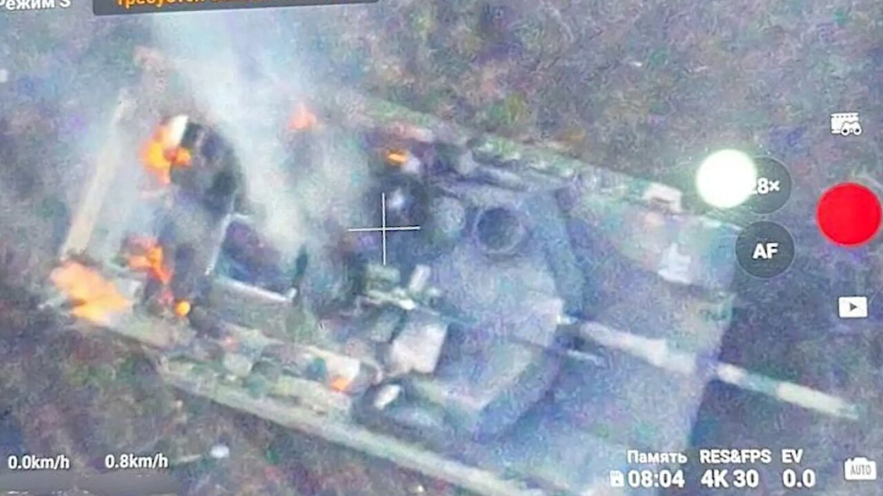 Rusia presume de haber destruido el primer tanque Abrams de EEUU en Ucrania