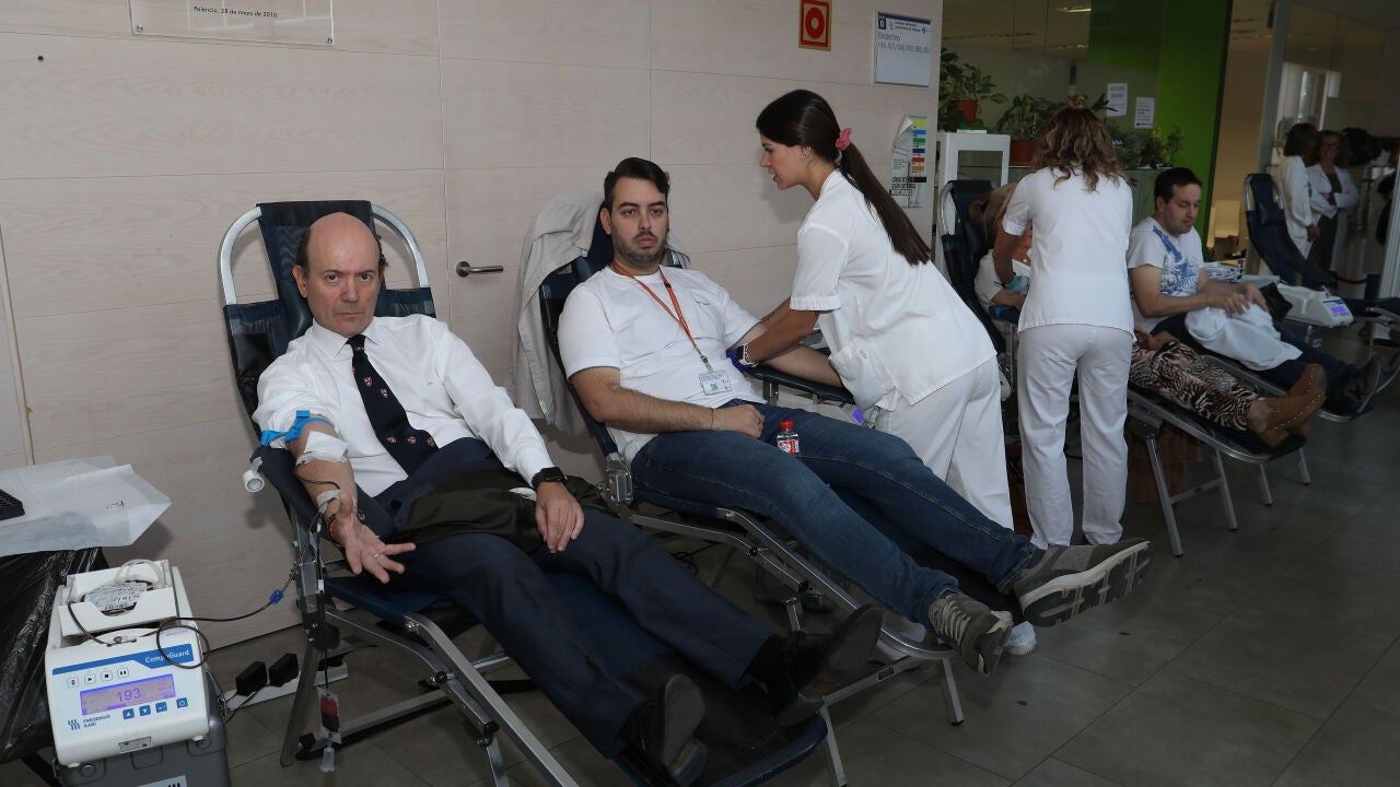 El Hospital Río Carrión de Palencia acoge un maratón de donación de sangre