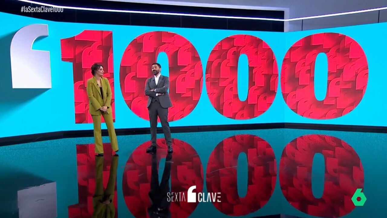 laSexta celebra mil claves con mucha guasa